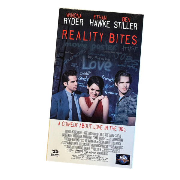 VHS ビデオテープ 輸入版 REALITY BITES リアリティ・バイツ 海外版 USA アメリカ ヴィンテージ ビデオ 紙ジャケ ...